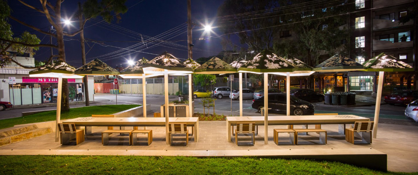 LED PUCK SNAP SOLO Intégration dans le mobilier urbain